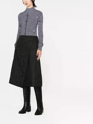 Woolrich Quilted Finish Wrap Skirt