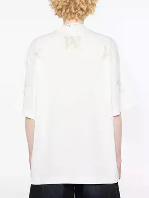 Palm Angels Logo Print Cotton T-shirt