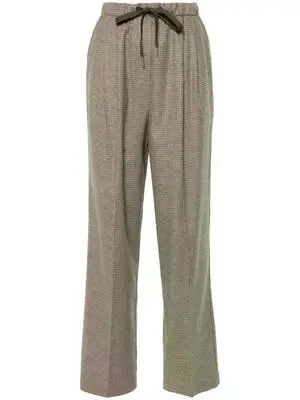 Pinko Check Pattern Trousers
