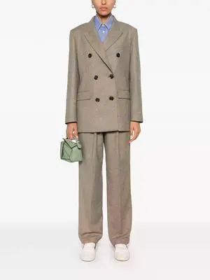 Pinko Check Pattern Trousers