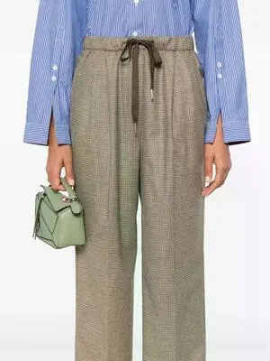 Pinko Check Pattern Trousers