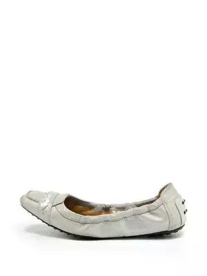 Tod's Metallic Flats For Women