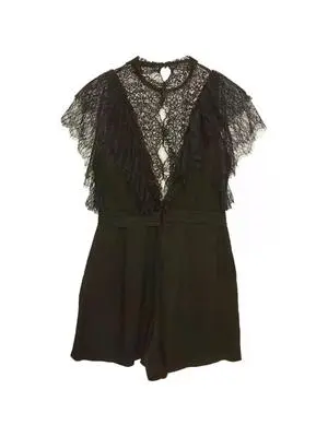Sandro Lace-trim Playsuit