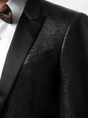 Dsquared2 High-shine Brocade Pattern Blazer