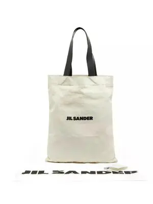 JIL SANDER Logo Tote Bag - Neutrals