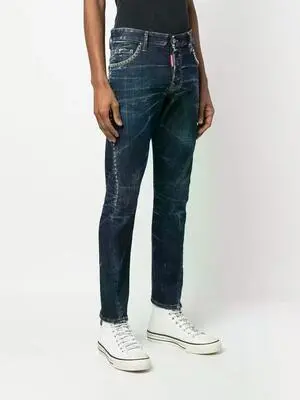 Dsquared2 Stud-embellished Skinny Jeans