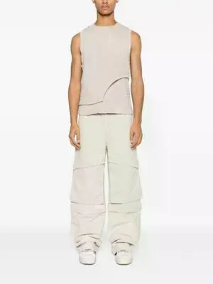 ENTIRE STUDIOS Panelled Cotton Cargo Trousers