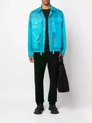 Dsquared2 Logo Patch Shirt Jacket