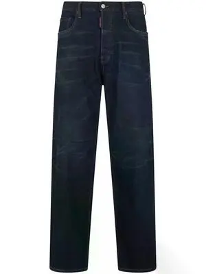 Dsquared2 Mid-rise Straight-leg Jeans