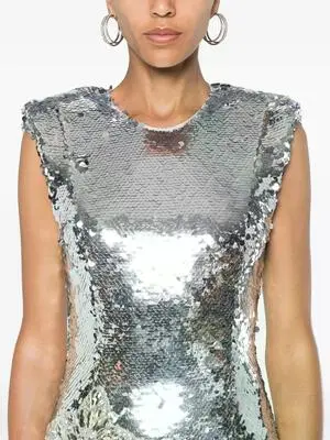 GENNY Tone Sequin Embellished Mini Dress