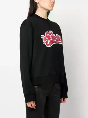 Dsquared2 Logo Print Long Sleeve Sweatshirt