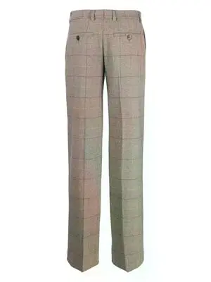 FORTELA Checked Tailored Trousers