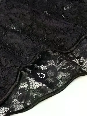 Oseree Floral-lace High Waisted Briefs