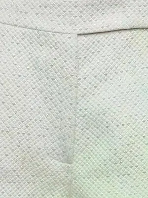 Max Mara Beige Tweed Shorts