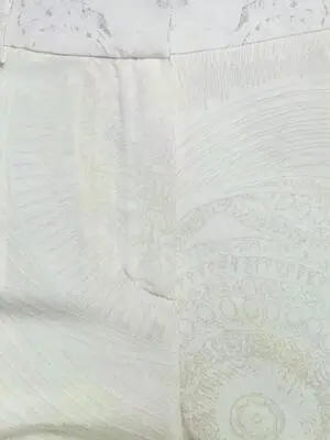 Roberto Cavalli Printed Silk Trousers
