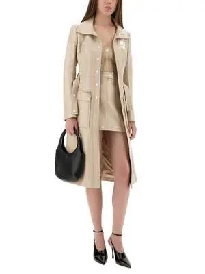 COURREGES Vinyl Mini Skirt