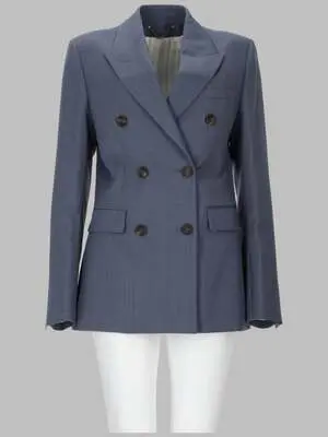 GOLDEN GOOSE Double Breasted Blazer - Multicolor