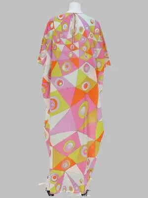 Emilio Pucci Caftano In Cotone