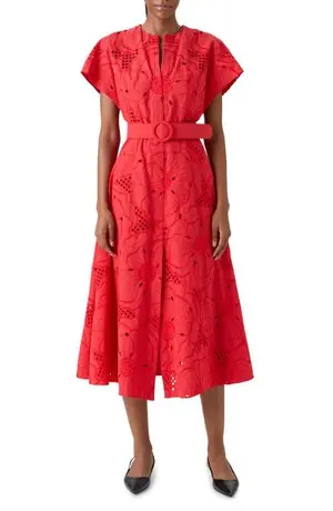 Akris Embroidered Dresses