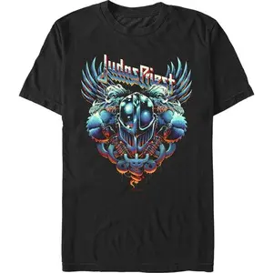 JUDAS PRIEST The Serpent And The King Short Sleeve Graphic T-shirt - Black