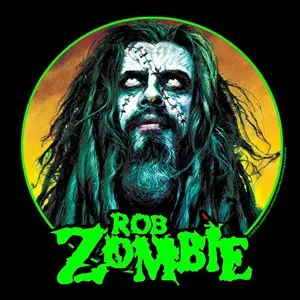 ROB ZOMBIE Undead Face Logo Graphic T-shirt