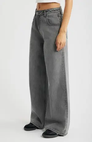 YMI Relaxed Super Wide Leg Jeans