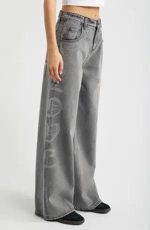 YMI Relaxed Super Wide Leg Jeans