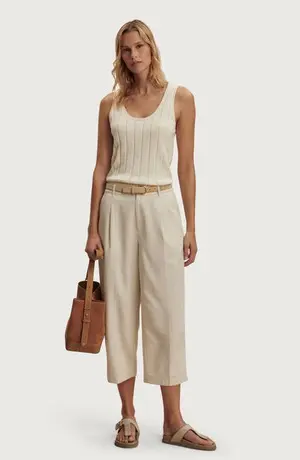 Varley Ayaka Wide Rib Cotton Tank