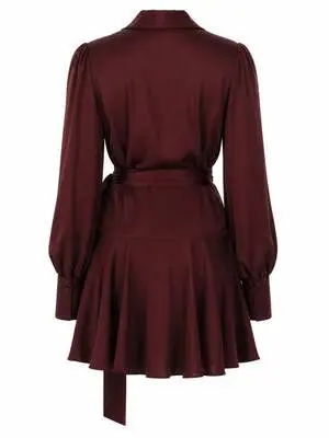 Zimmermann Mini Wrap Dress