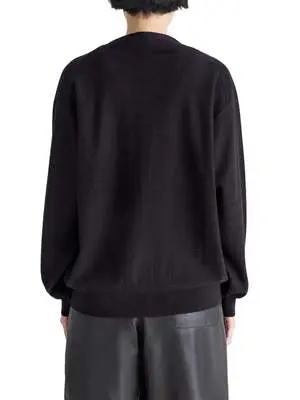 LEMAIRE Relaxed Twisted Merino Blend Cardigan
