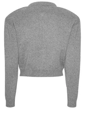 ROTATE BY BIRGER CHRISTENSEN Cardigan With Letters