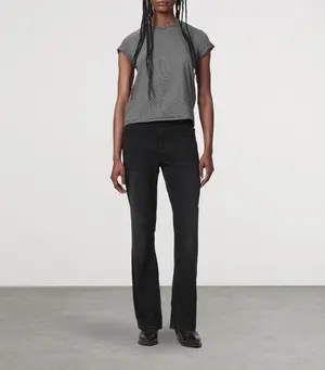ALLSAINTS Haldan Slim Bootcut Mid-rise Jeans