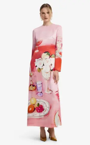 LEO LIN Cassandra Maxi Dress Aperitivo