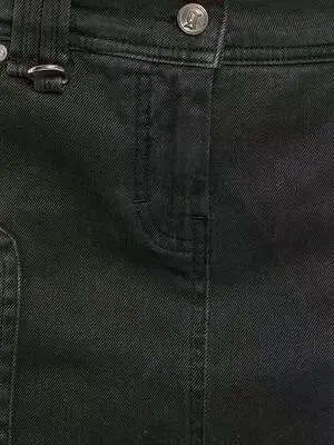 John Galliano Denim Midi Skirt