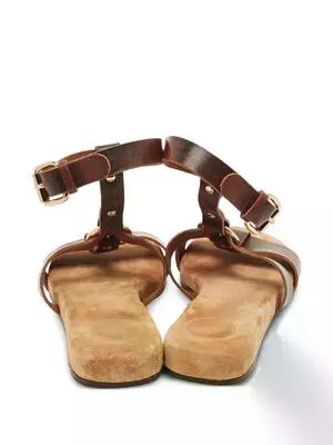 Chloé Leather Ankle-strap Sandals
