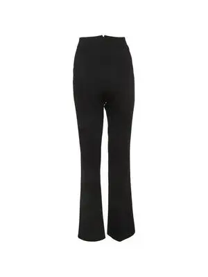 Ralph Lauren Stretch Wool High-waisted Straight-leg Trousers