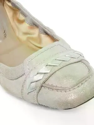 TOD'S Suede Ballet Flats