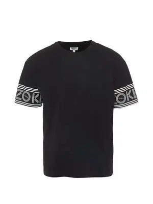 Kenzo Logo-print Short-sleeve T-shirt - Black