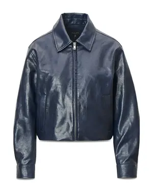 Rag & Bone Krista Faux Leather Jacket