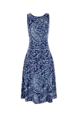 Etro Embroidered Knit Dress