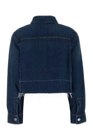 Givenchy Raw Edge Denim Shirt