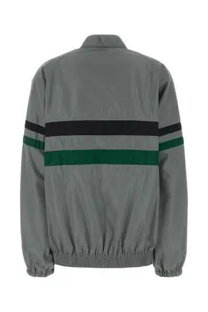 Miu Miu Grey Tech Fabric Jacket