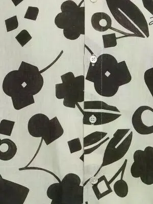 Jacquemus Simon Floral-print Shirt - White