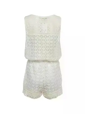 Diane Von Furstenberg Lace Playsuit
