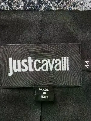 Just Cavalli Snakeskin Jacquard Blazer