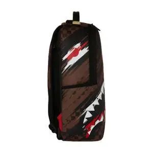 SPRAYGROUND Smeared Grunge Backpack - Brown/black