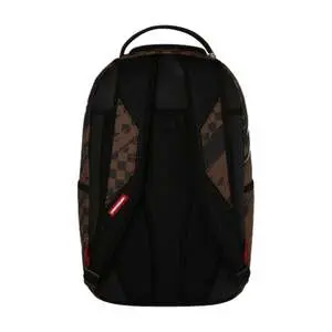 SPRAYGROUND Smeared Grunge Backpack - Brown/black
