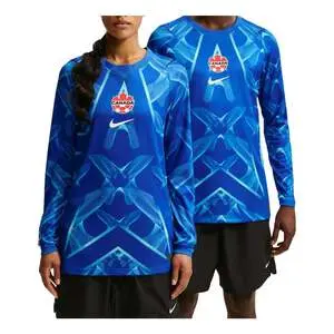 Nike X Canada X Nocta Cryoshot Goalkeeper Long Sleeve Shirt - Blue
