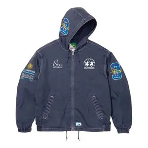 Supreme X La Martina Lightweight Hooded Jacket - Navy