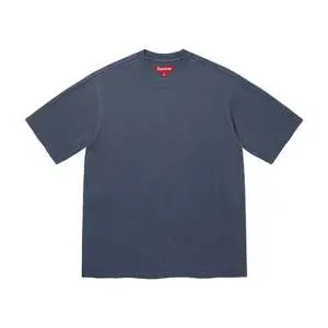 Supreme Ss26 Rhinestone Script S/s T-shirt - Navy
